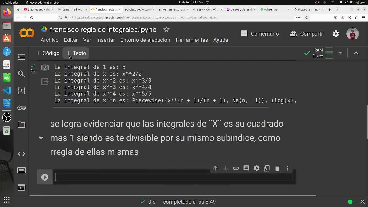 Cómo calcular integrales con python - YouTube