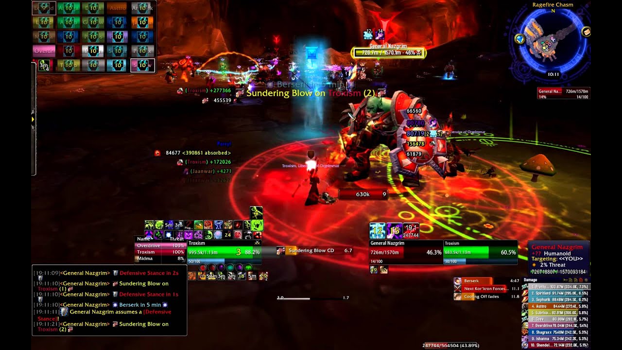 General Nazgrim 25 Heroic (Blood DK PoV) - YouTube