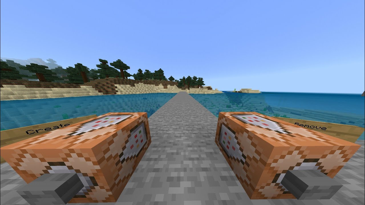 How To Make An INFINITE INSTANT BRIDGE In Minecraft! | Minecraft ...