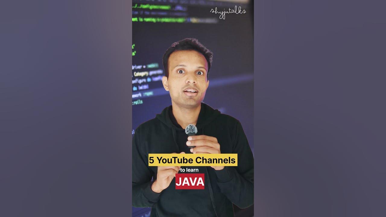 5 YouTube Channels to learn JAVA - YouTube
