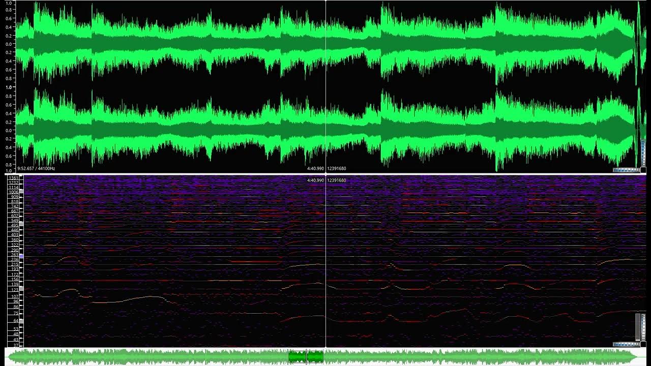 Sonic Visualizer Audio Analysis - YouTube