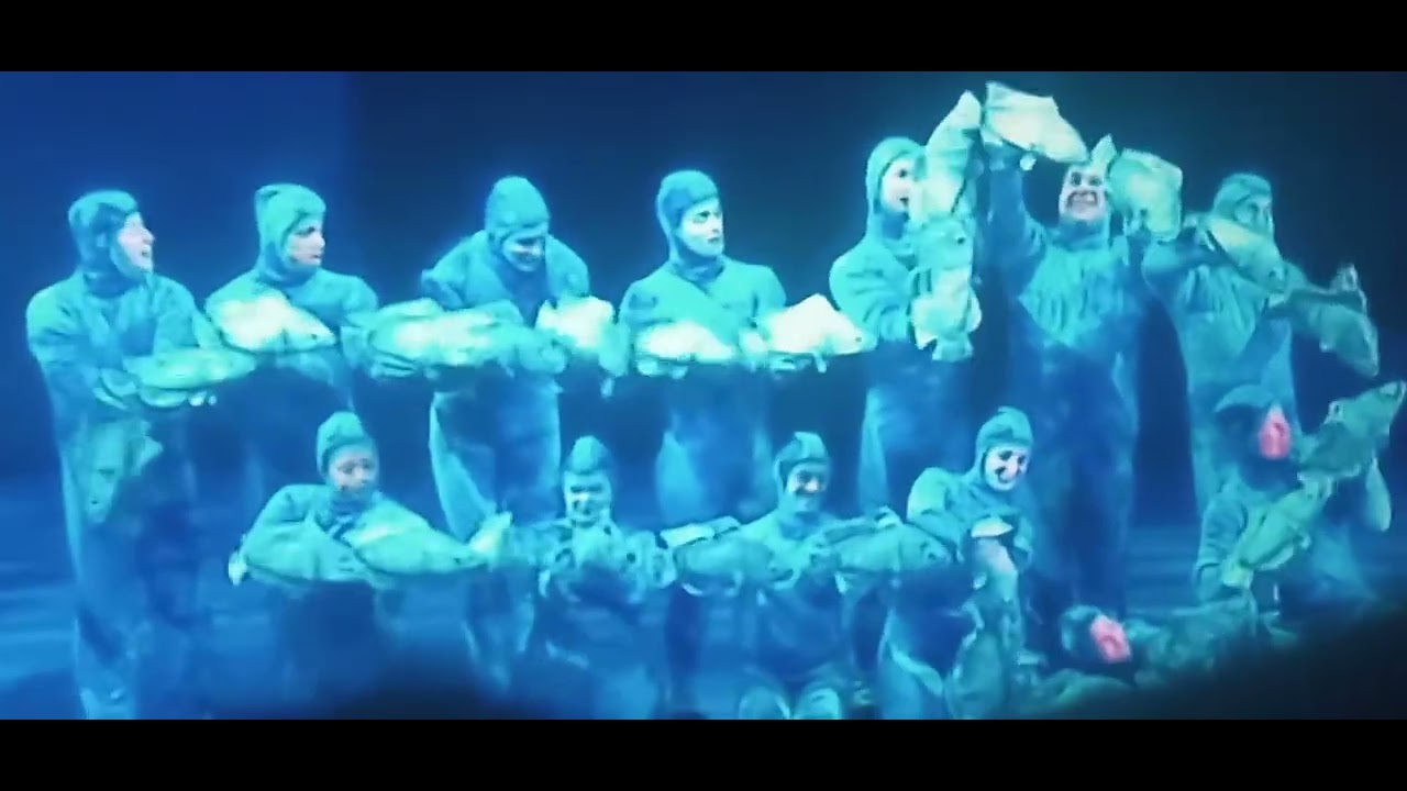 finding Nemo The Musical Moonfish Marlin Dory crush Bruce Gill Deb just ...