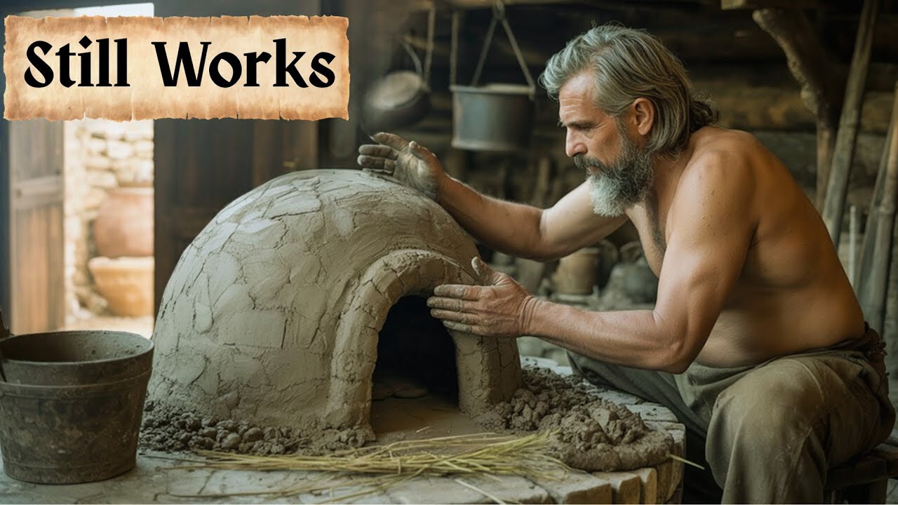 This Medieval Clay System Heats Your Home (DIY) - YouTube