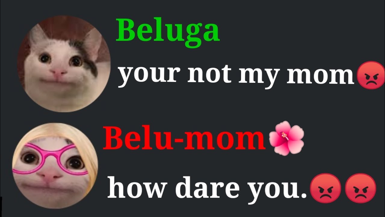 When beluga dislike mom....#beluga #belumom #pepper - YouTube