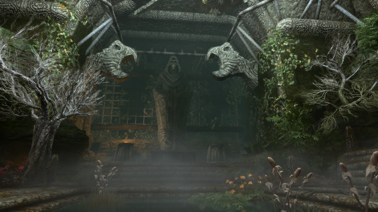 (No Commentary) Skyrim Ep 45: Skullgrim crypt is crypty - YouTube