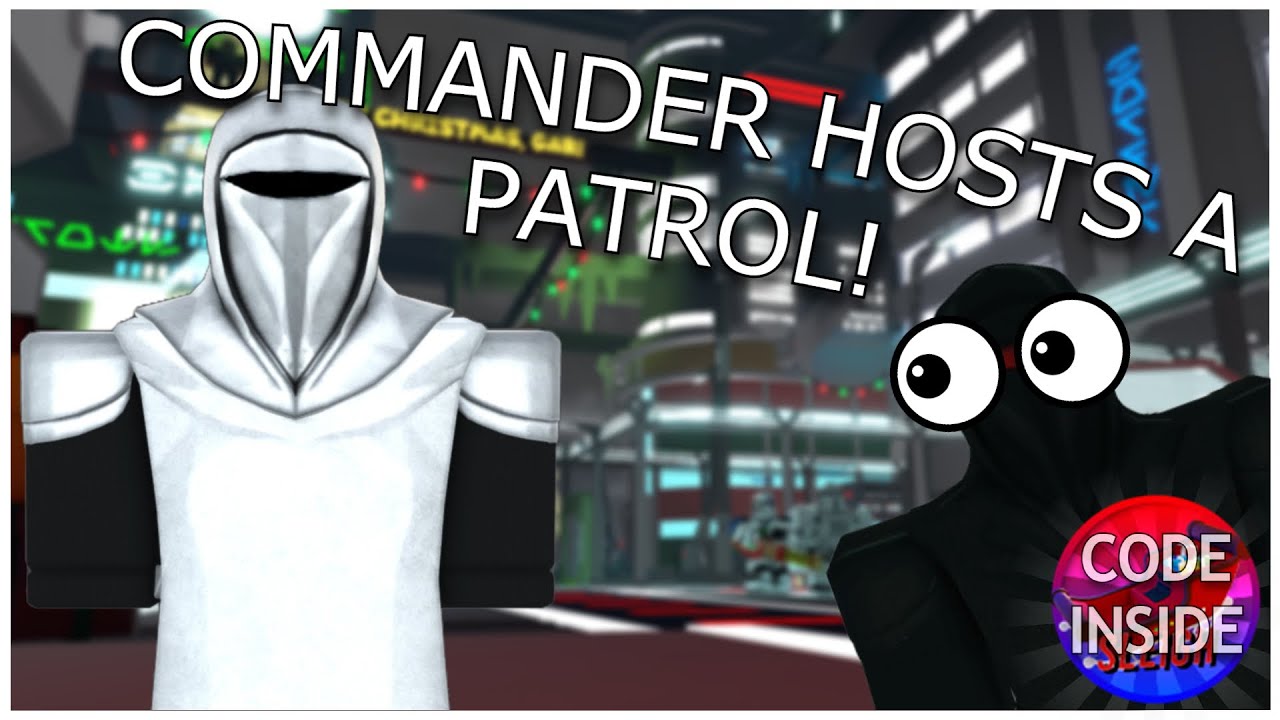 COMMANDER HOSTS A PATROL! | Roblox Star Wars Coruscant - YouTube