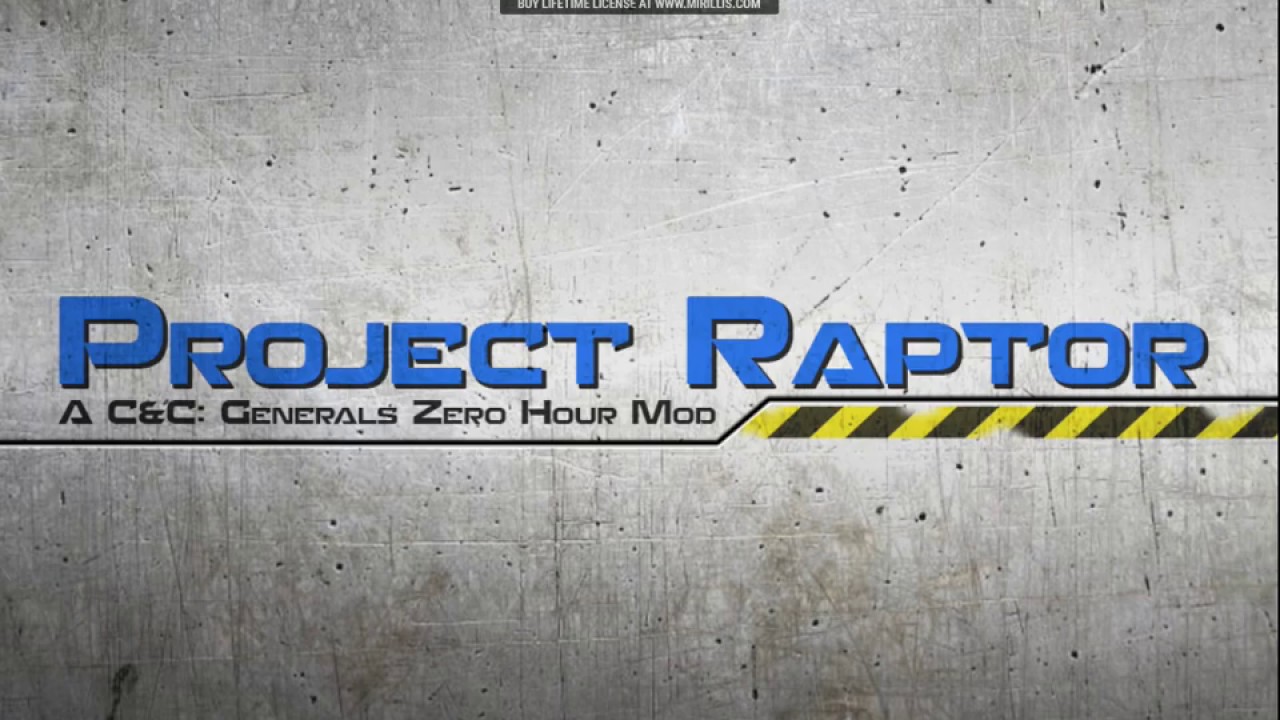 C&C: Generals Zero Hour : Mod : Project Raptor تحميل مود Project Raptor ...