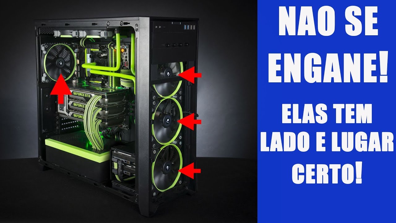 APRENDA A POSICIONAR OS FANS DO SEU PC GAMER! - YouTube