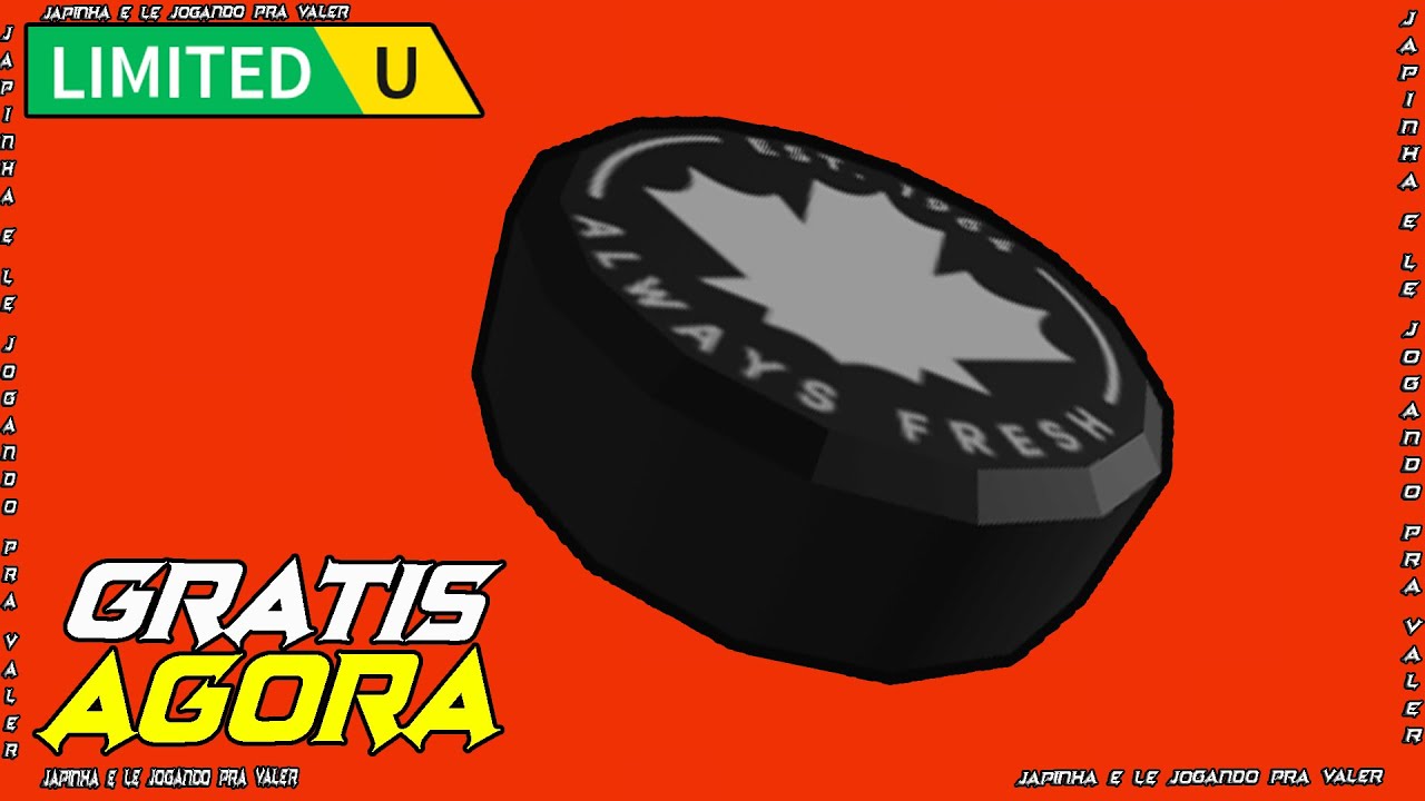 Beret de Tims Puck Limited UGC Grátis agora no Roblox Evento 2023 FREE ...