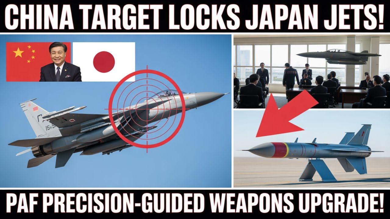 China Locks Radar on Japanese Fighters! Pakistan Air Force Upgrades ...