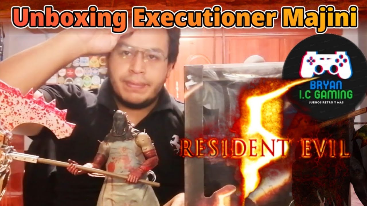 Unboxing MAJINI EXECUTIONER - Resident Evil 5 - NECA - YouTube