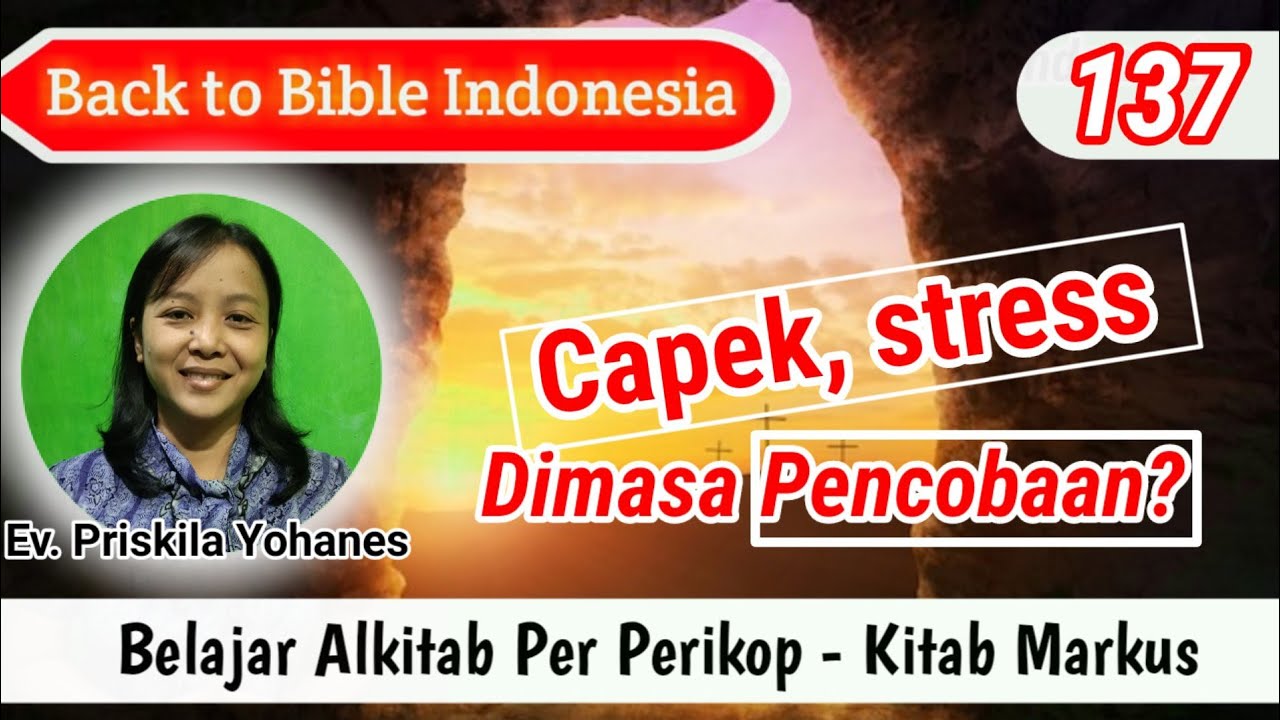 tips yang sederhana namun ampuh yang tercatat di kitab Markus 1:12-13 ...