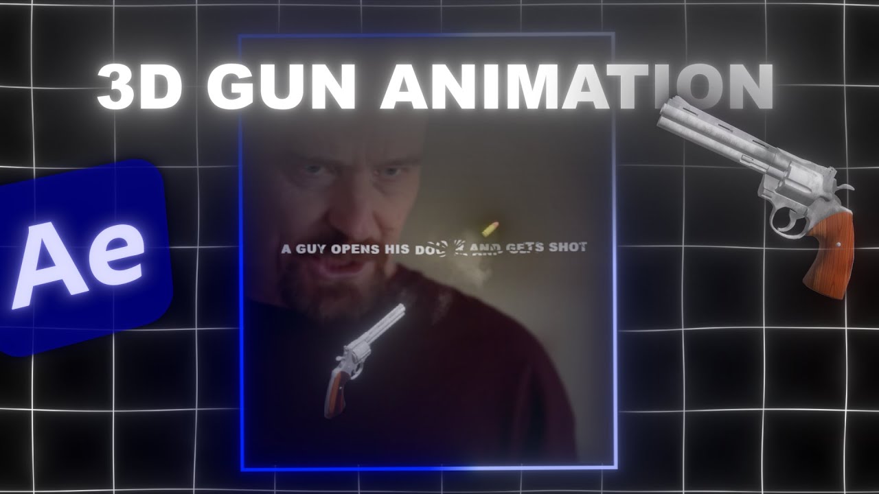 How to do the 3D Gun & Bullet Animation || After Effects Tutorial - YouTube