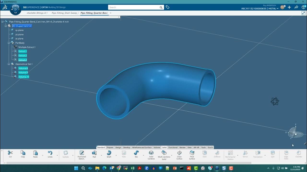Revit to Catia Process - YouTube