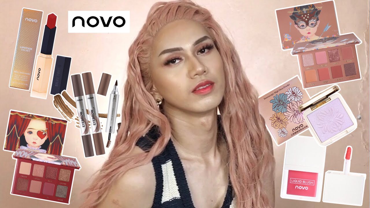 NOVO MAKEUP REVIEW/FIRST IMPRESSION (with ENG SUB) - YouTube