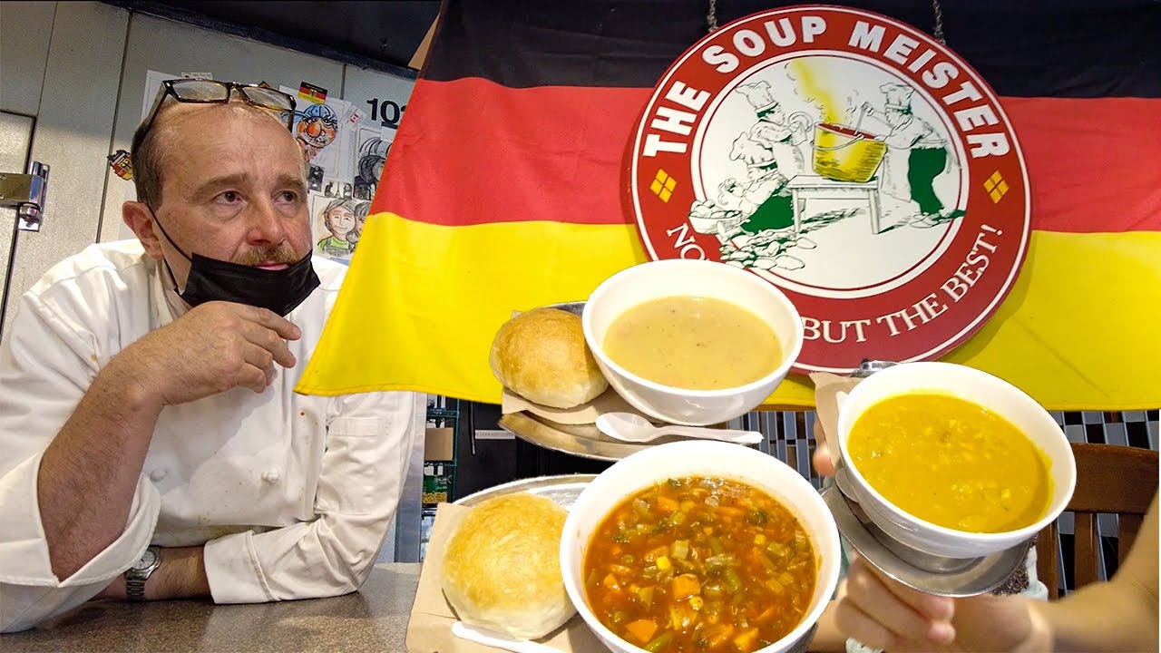 UNSEEN INTERVIEW with the SOUP MEISTER!! | Which is the Best Soup ...