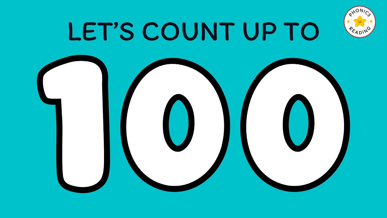 Count to 100 Learn Numbers 1 to 100 for Kids Counting by 1’s ...