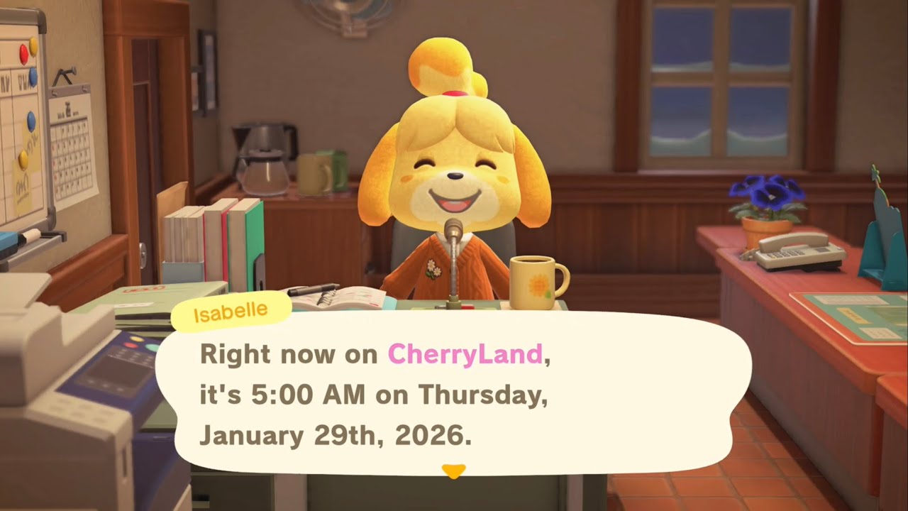 What Happens at 5AM Every Morning on Animal Crossing: New Horizons 🍃 ...
