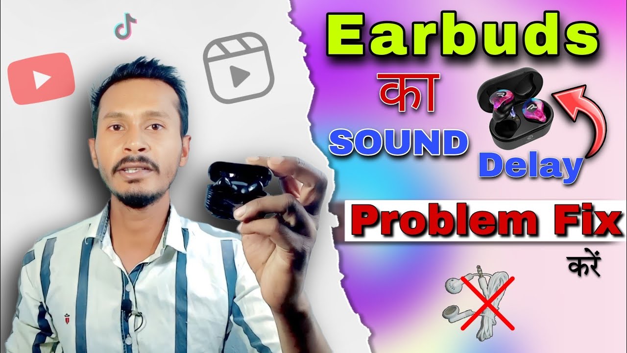 Bluetooth Earbuds sound delay fix😱 | Earbuds ka sound kaise fix karen ...