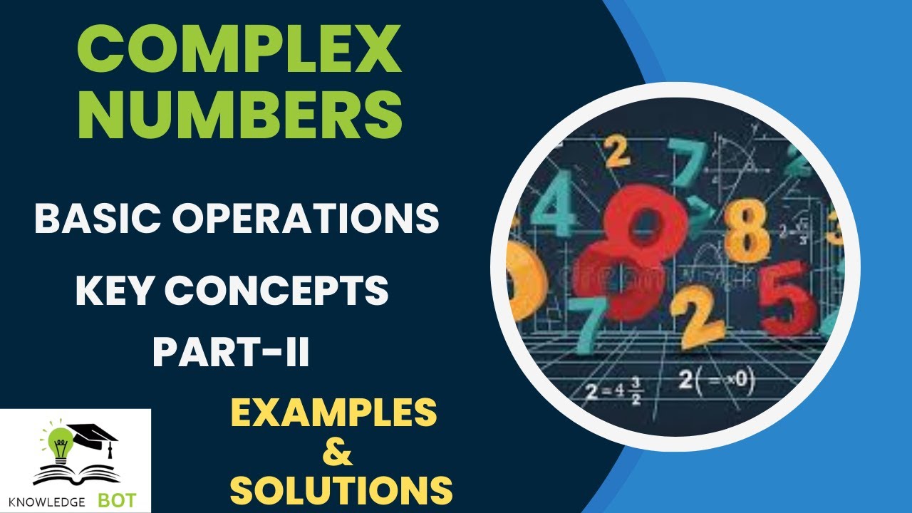 Complex Numbers Basic Operations Explained | Key Concepts, Examples ...