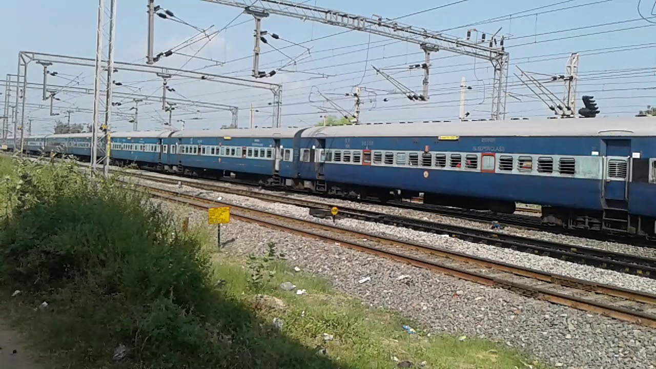 (IRFCA) - 16318 - Himsagar Express - YouTube