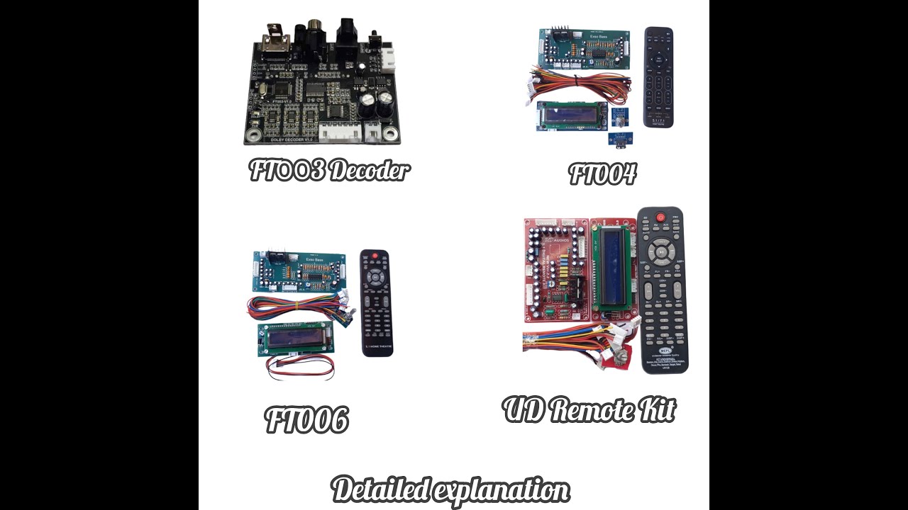 Remote Kit Connections & Difference || रिमोट किट कनेक्शन और अंतर ...