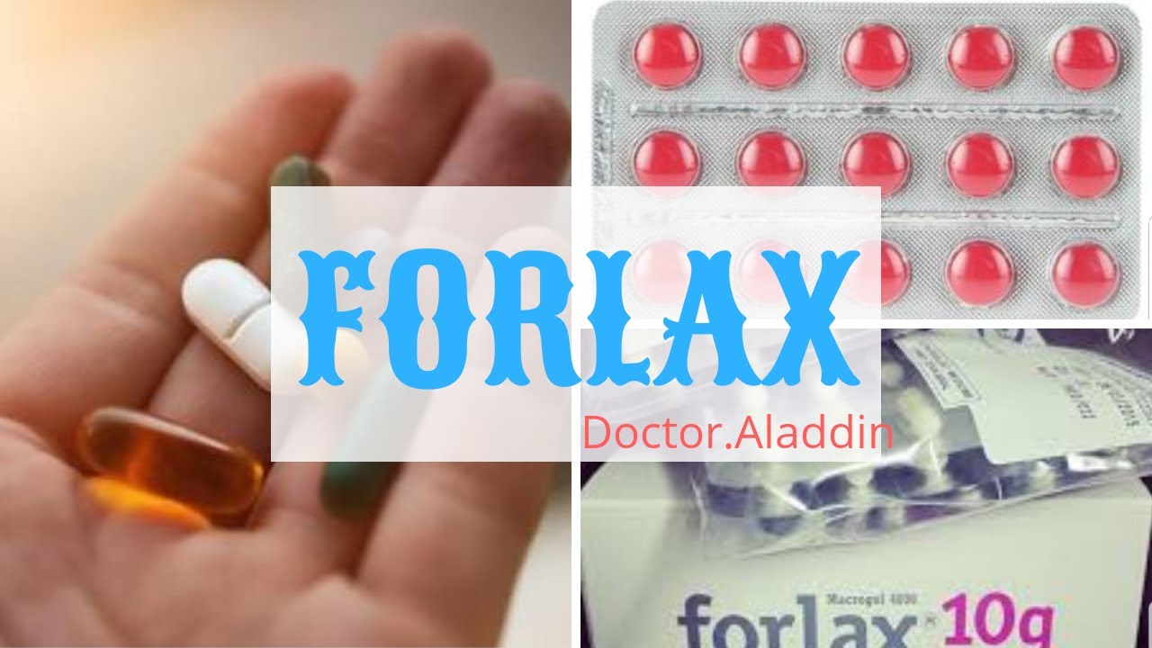 FORLAX (MACROGOL 4G)/ TOUT SUR CE MÈDICAMENT - YouTube