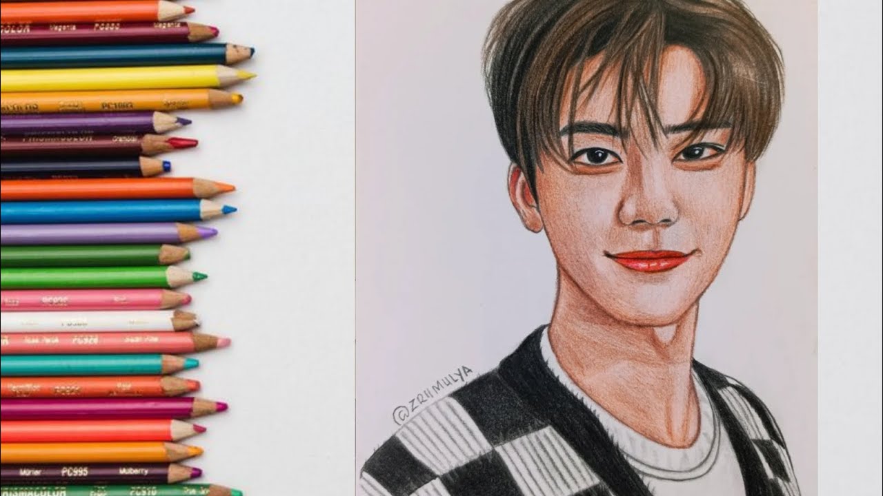 Drawing Jaemin Nct - Speed draw - YouTube