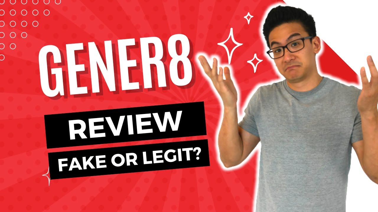 Gener8 Review - Is This Legit & Can You Really Make Money From Just Sharing Your Data? (Hmm ...
