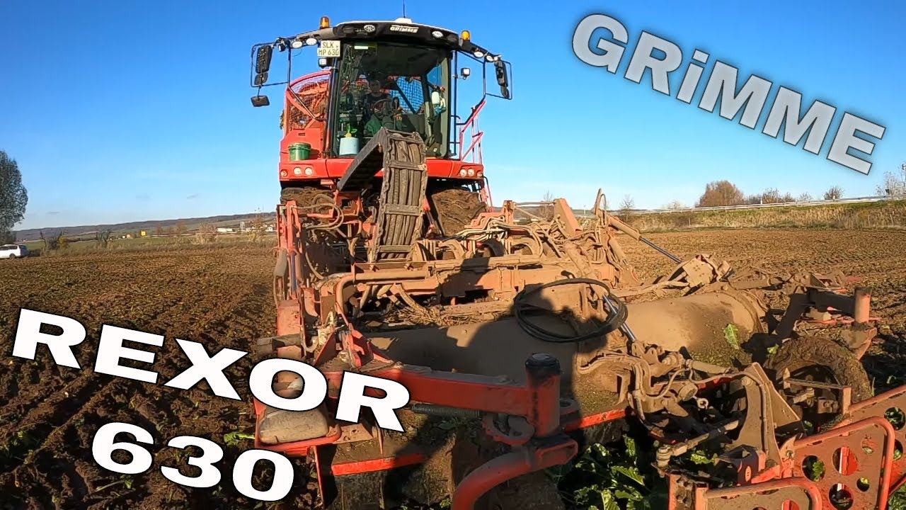 Zuckerrübenernte 2020 mit: GRiMME REXOR 630 in 4k! und Originalton ...