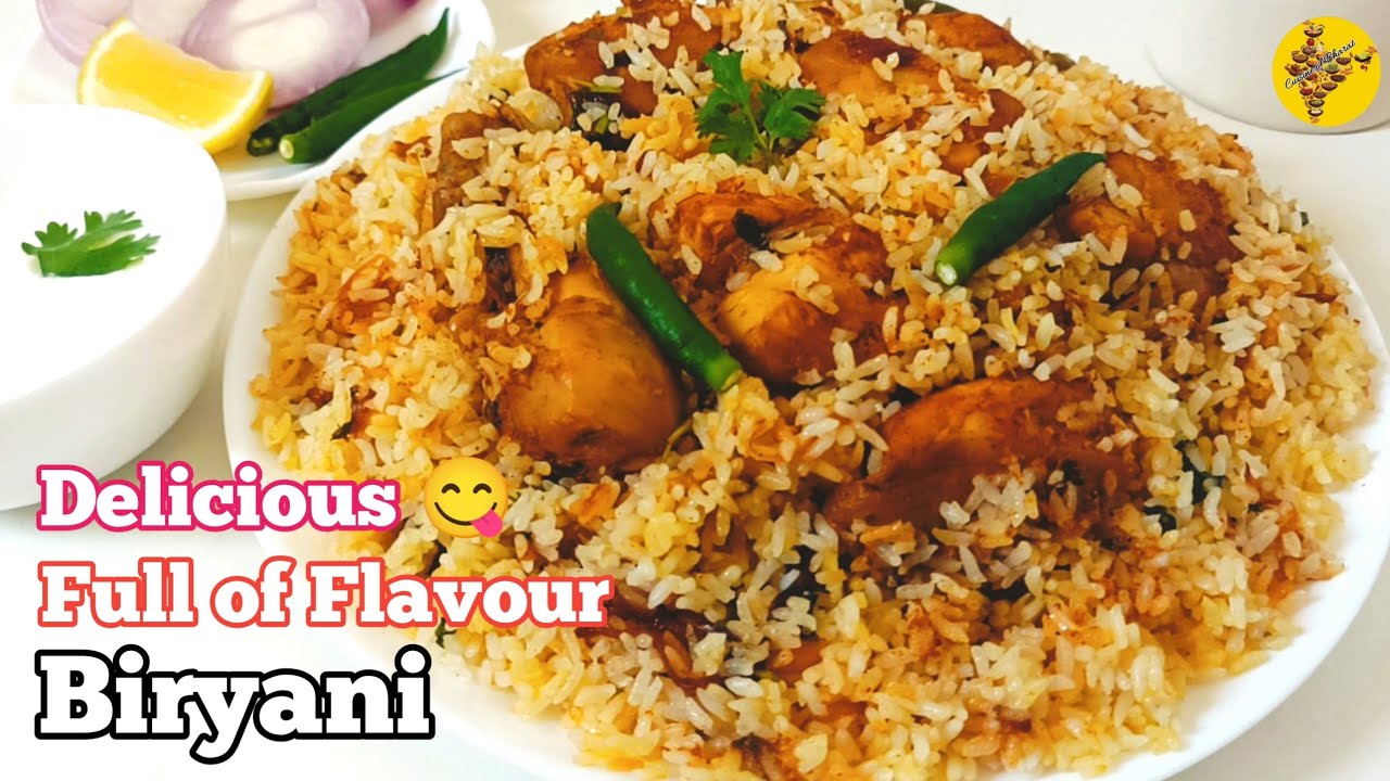 Chicken Biryani | Jeera Rice Chicken Biryani | Gobindobhog Rice Chicken ...