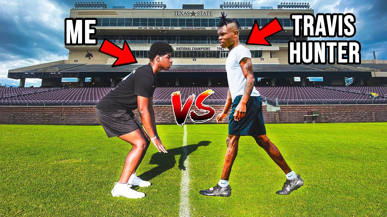 I Challenged Travis Hunter to 1ON1's (FULL STORY) - YouTube
