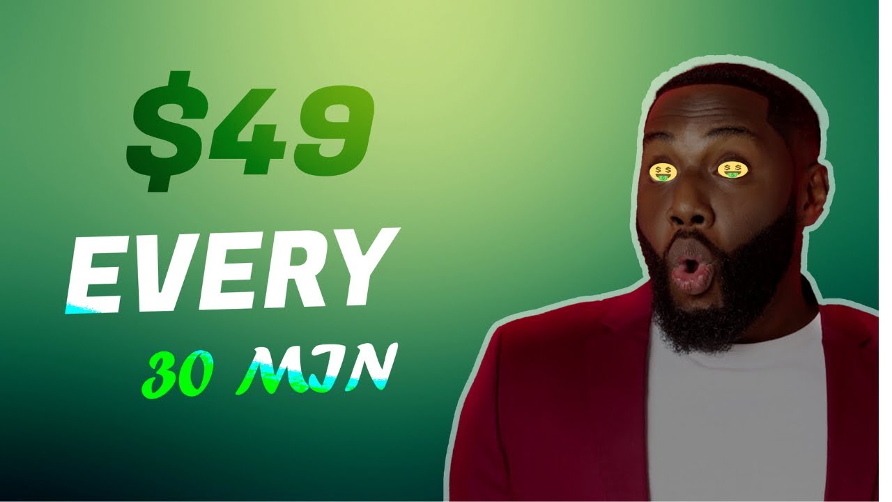 Earn $49 every 30 minutes (How to make money online 2023) - YouTube