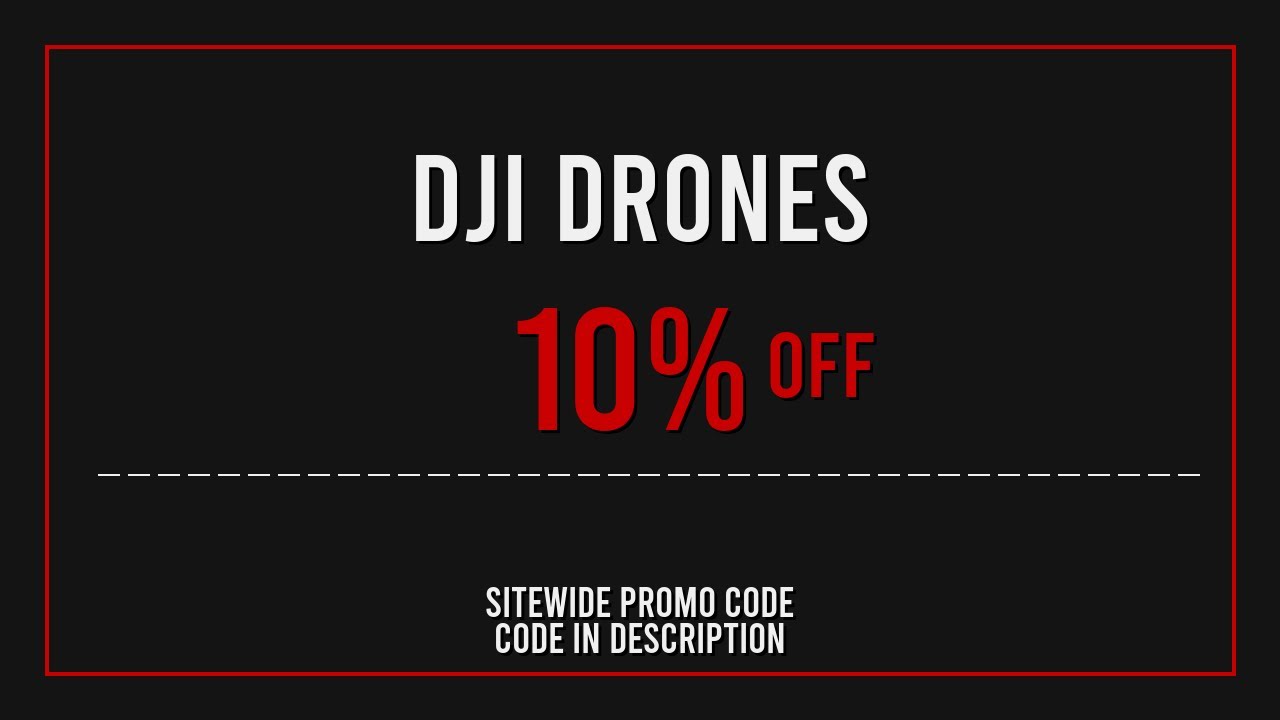 DJI Drones Promo Code 2025 June - YouTube