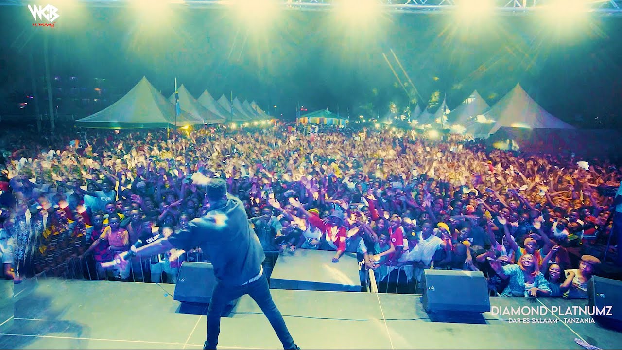 Diamond Platnumz Surprise Performance In Mbagala, Dar es Salaam - YouTube