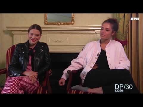 Entrevista:Léa Seydoux & Adèle Exarchopoulos-Sub-Español.(Part-1).