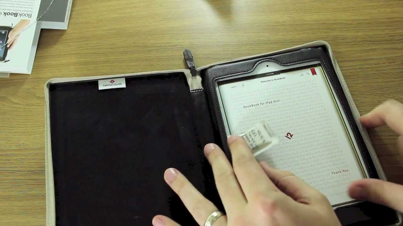 BookBook for iPad mini - Unboxing and Hands On - YouTube