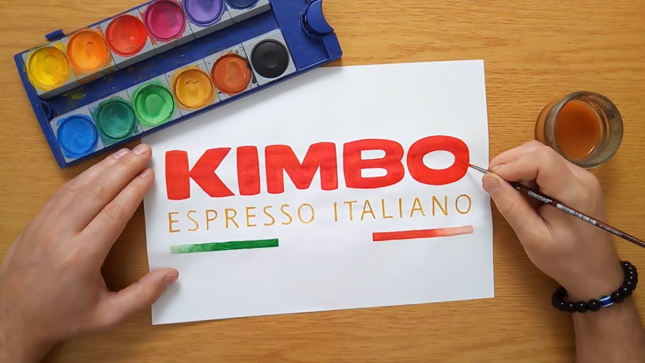Come disegnare il logo di Kimbo - How to draw the Kimbo logo - KIMBO ...