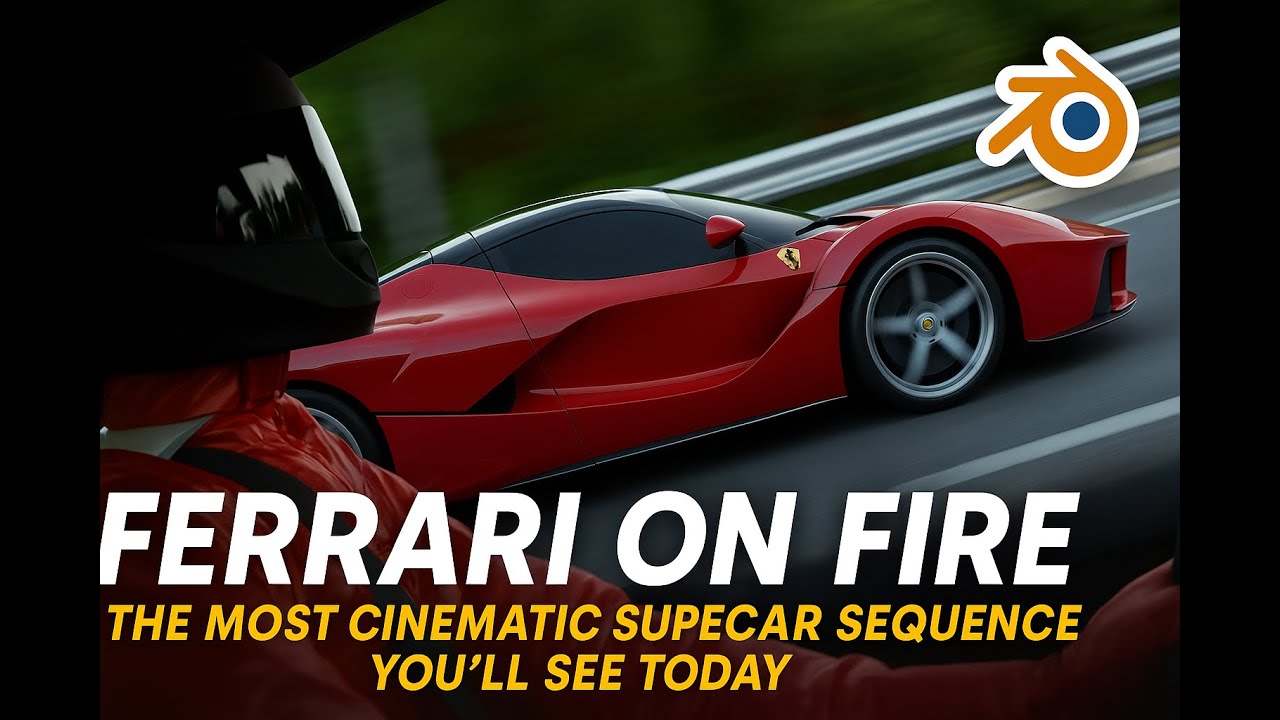 Ferrari on Fire: The Most Cinematic Supercar Sequence You’ll See Today ...