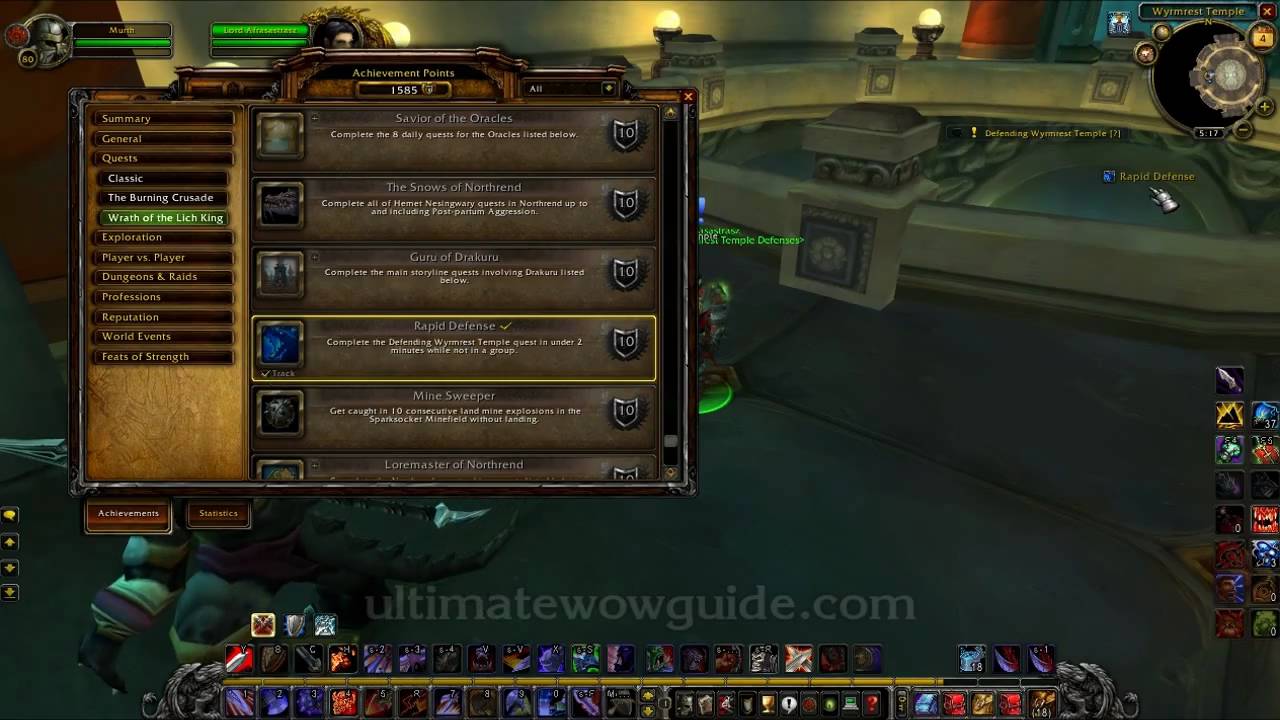 'Defending The Wyrmrest Temple' - 'Rapid Defense' Achievement - YouTube