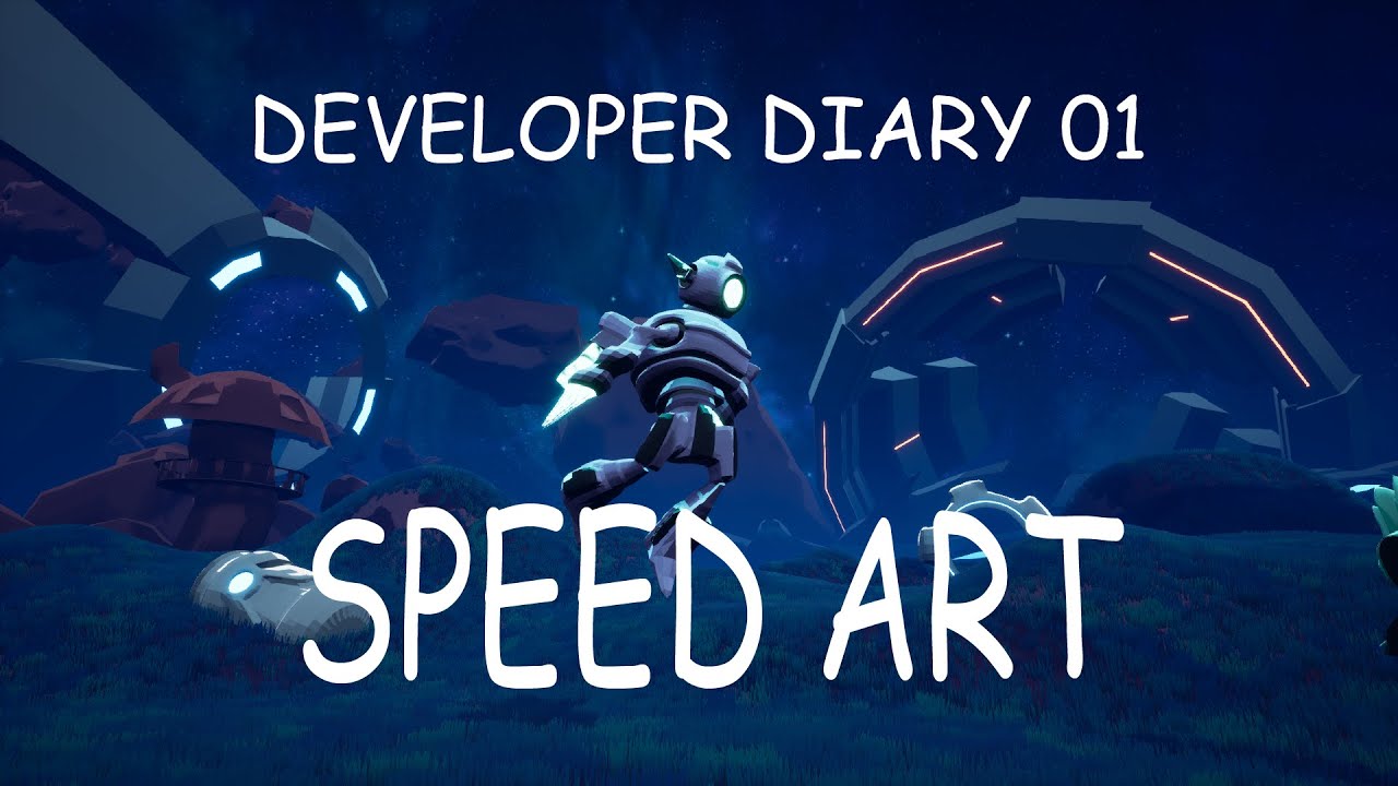 Developer Diary: Creating an Enemy for My First Commercial Game | Speed Art - YouTube