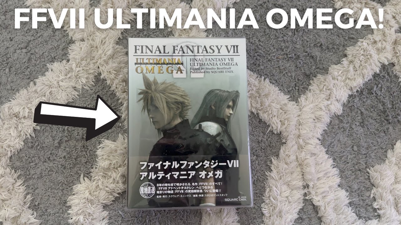 THE FINAL FANTASY VII ULTIMANIA OMEGA! Final Fantasy VII Collectible ...