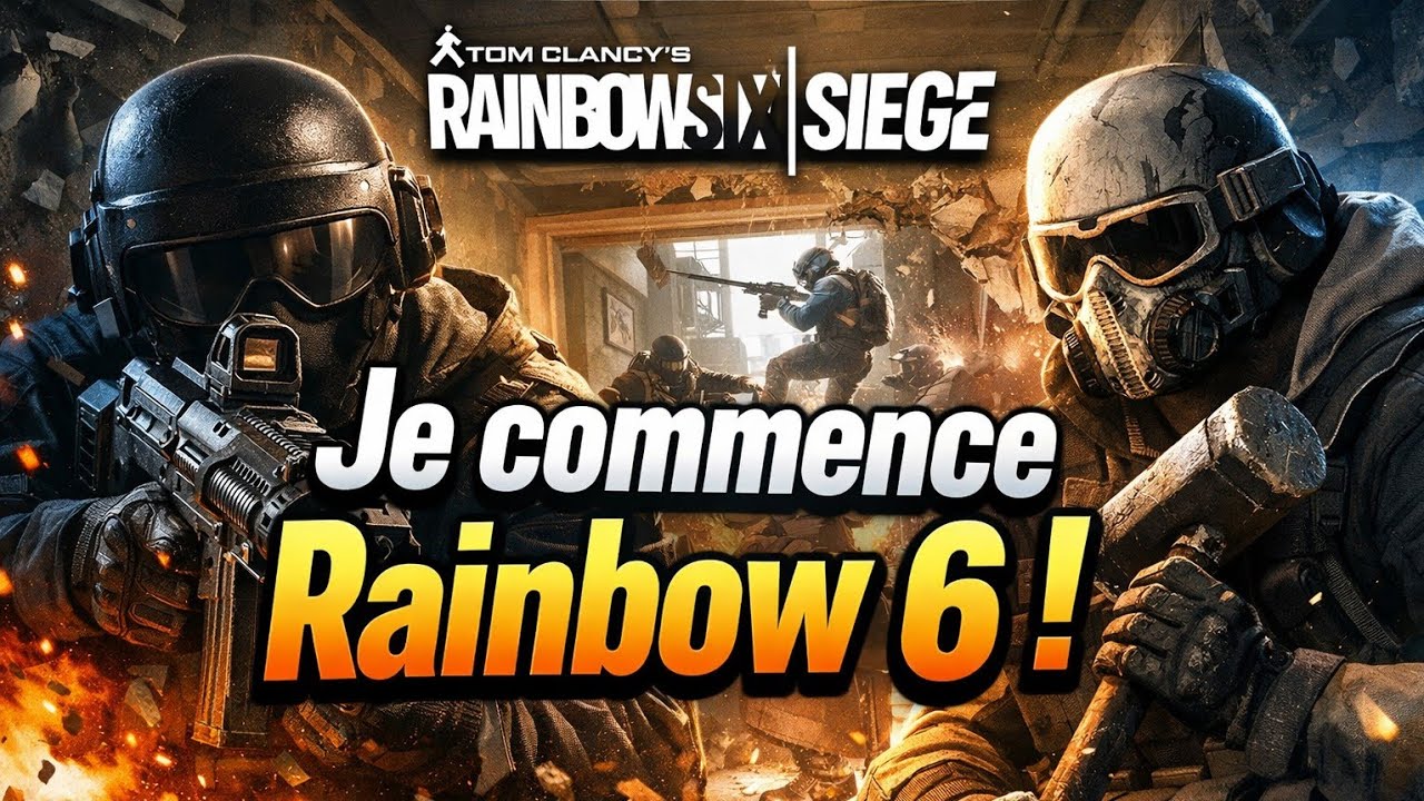 Je commence Rainbow 6 Siège ! - YouTube