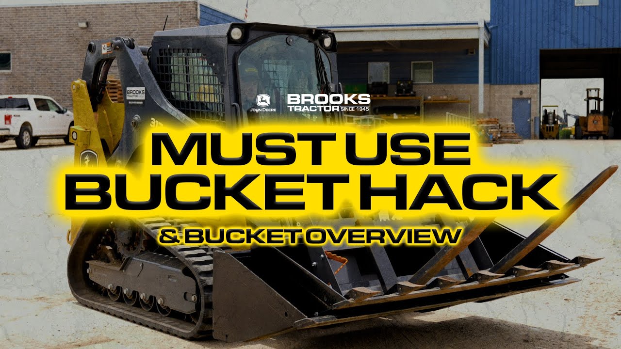 Every Operator Should Know This Bucket Hack! | Quick Bucket Rundown ...