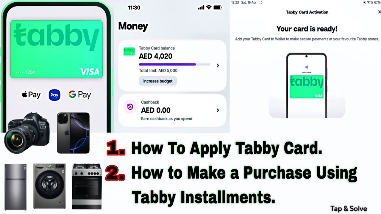 How to Get Tabby Card | How to Apply Tabby Card UAE| Buy Phone From ...