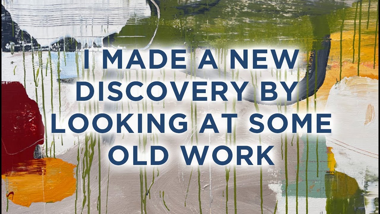 I made a new discovery by looking at some old work… - YouTube