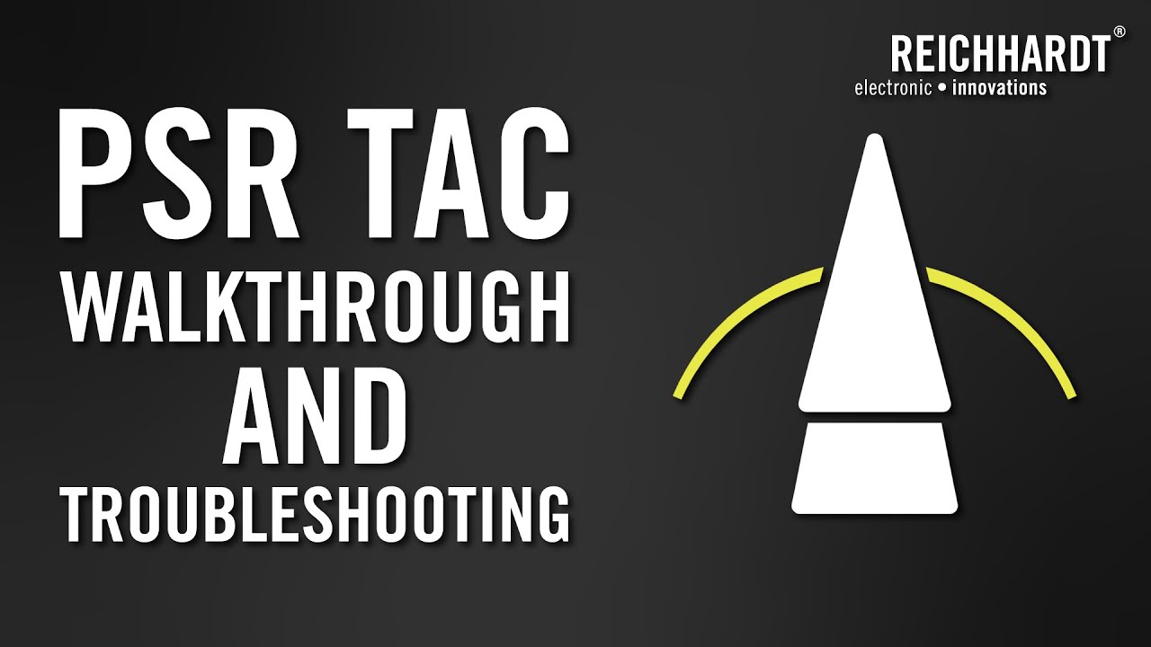 PSR TAC Row Guidance Walkthrough and Troubleshooting - YouTube