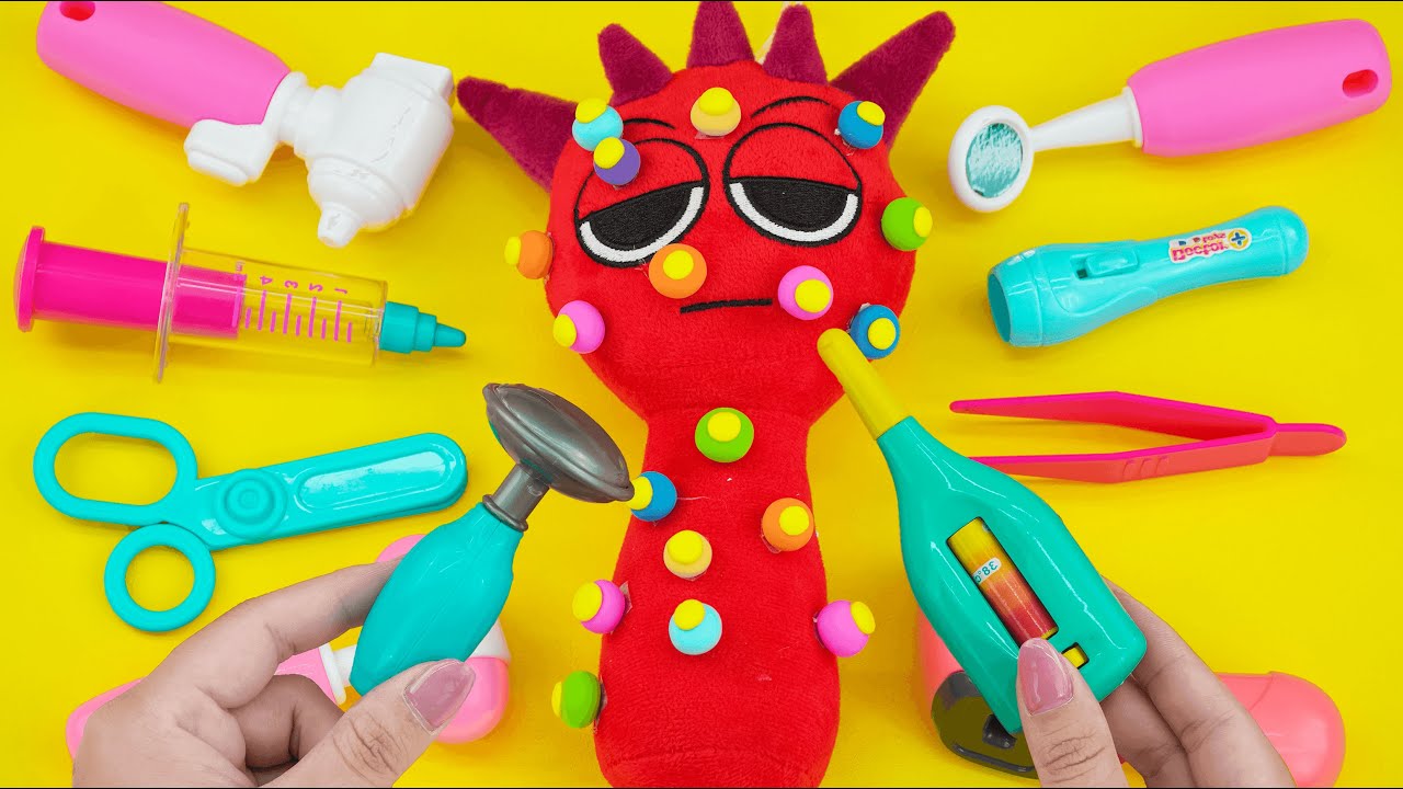 SPRUNKI Raddy Toy Satisfying with Unboxing Cute Doctor toys & Ambulance ...