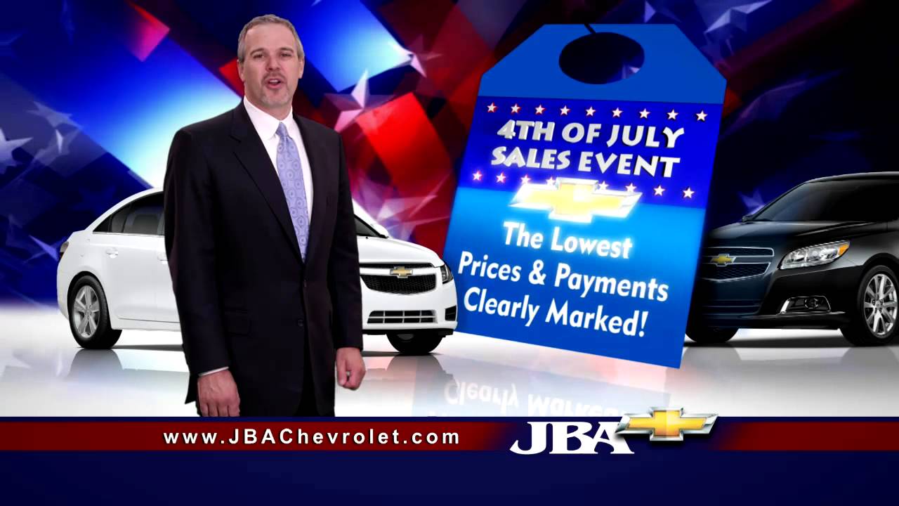 Chevrolet Sales Event - 4th of July at JBA Chevrolet Baltimore - YouTube
