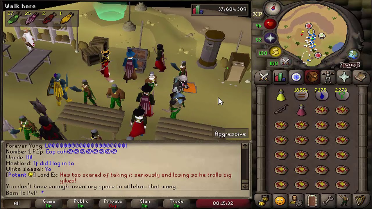 Unedited footage of awkward online geek screaming at pixelated wizard ...